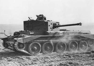 B&W World War Two Photo of British Cromwell Tank, WW2 Photo WWII Great ...