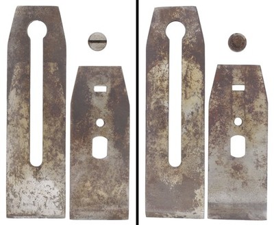 Orig. Iron/Chip Breaker for No. 35 Union Transitional Plane - 2 ...