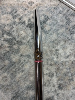 Old School Style Bmx Lay back seat post 22.2mm Mongoose Style Chrome | eBay