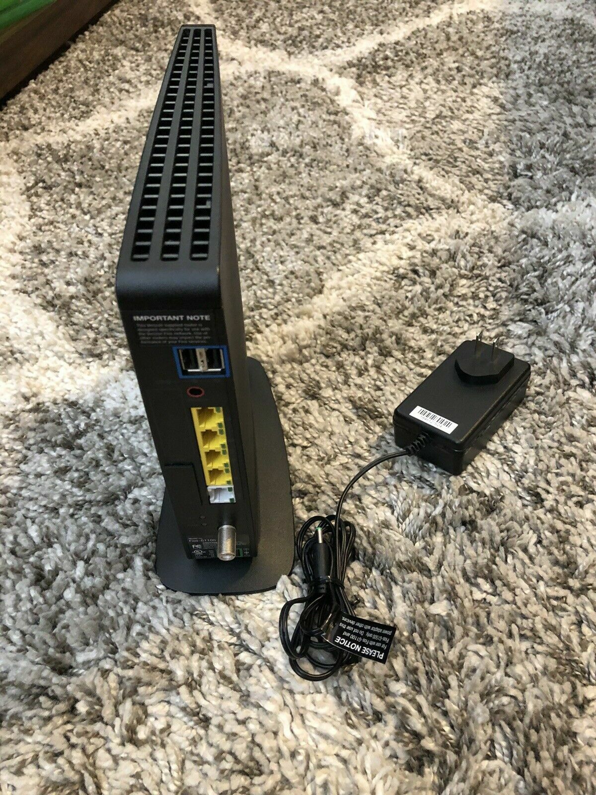 Verizon Fios Quantum Gateway Wi-Fi Router - Black (FIOS-G1100) | eBay