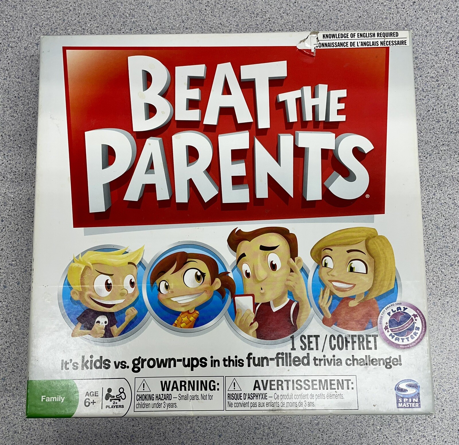 Beat The Parents Board Game, New in Box, Sealed Ages 6+ Family Fun | eBay