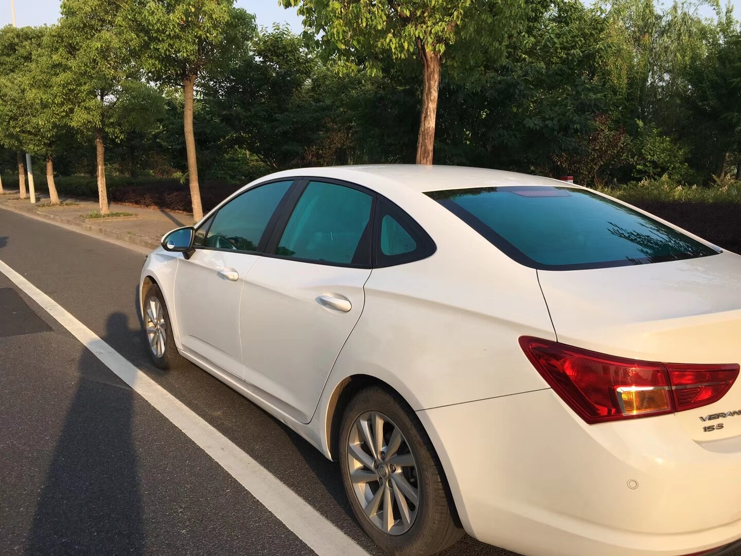 50x600cm Chameleon Blue Car Window Tint VLT 55% Nano Ceramic Film for ...