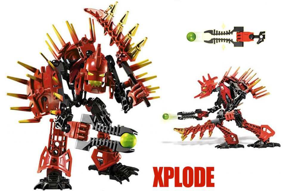 New - XPLODE - Lego 7147 - HERO FACTORY - Bionicle Designer - 2010 ...