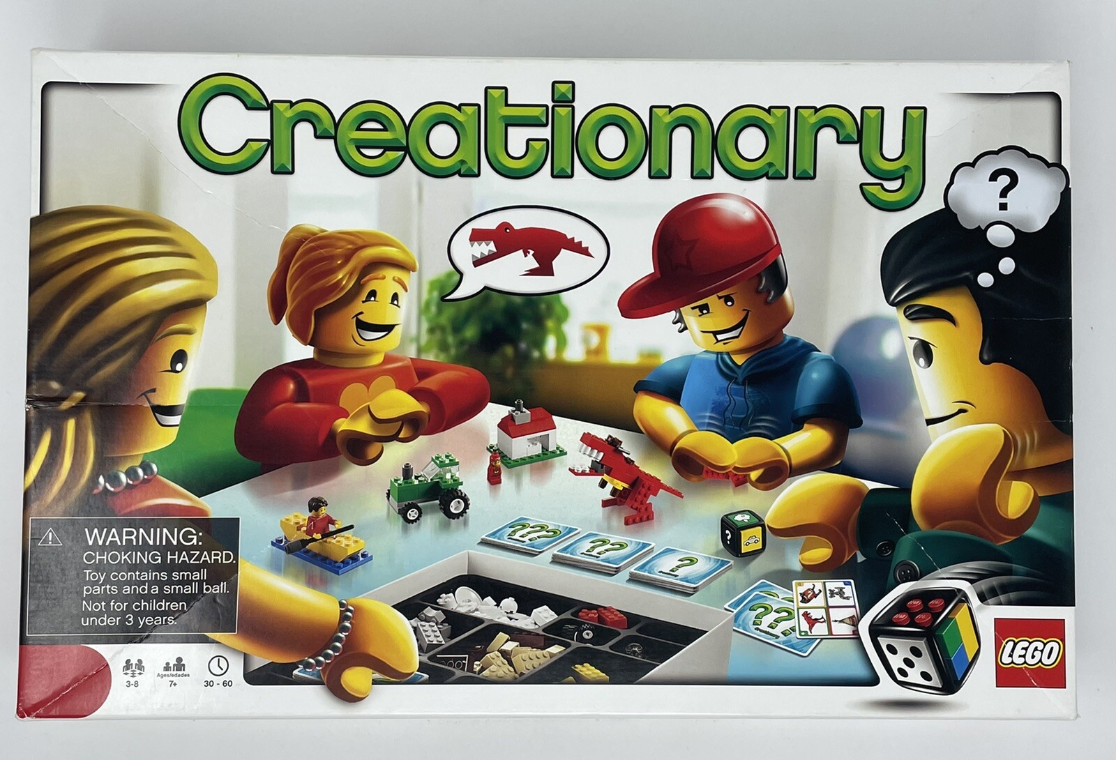 3844 Lego Creationary Game Instructions Cards Pre-owned *Missing-See ...