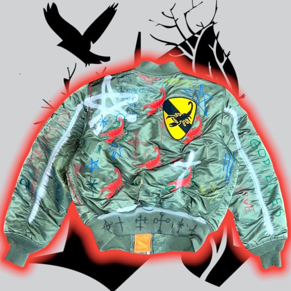ReBiRtH StuDio’s aLMiGHty Alpha Industries MA-1 Flight Bomber Jacket ...