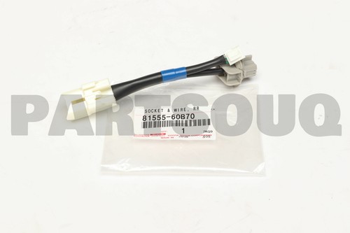 8155560B70 Genuine Toyota SOCKET & WIRE RR 81555-60B70 | eBay