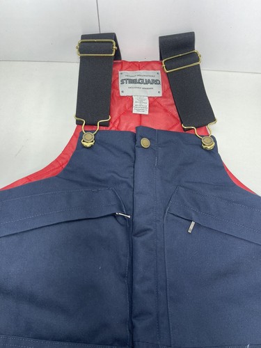 Steelguard Aramark Insulated Quilted Coveralls Overalls, Small, Navy | eBay