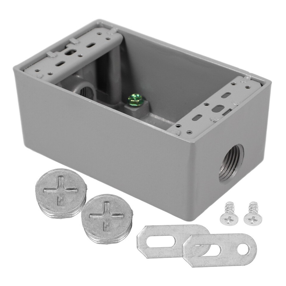 2pcs Junction Box Wall Outlet Box Socket Box Outdoor Switch Box Socket ...