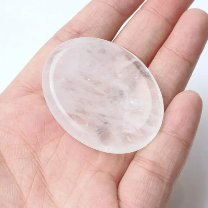 Natural Worry Stone Crystal - Gemstone Selection Healing Protection ...