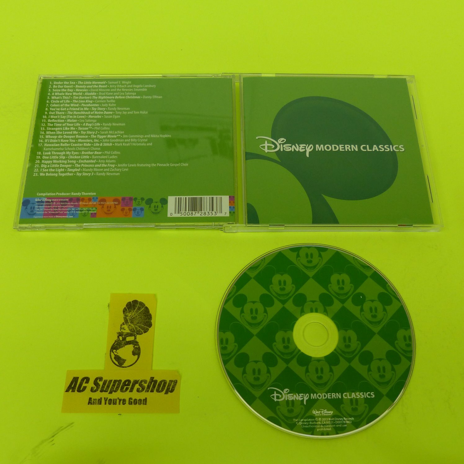 Disney Modern Classics - CD Compact Disc | eBay