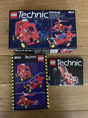 LEGO TECHNIC - Modell 8024 Universal Set - inkl. OVP und Bauanleitung ...