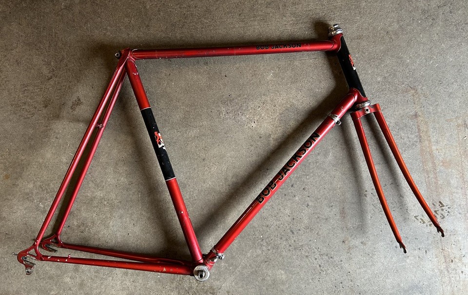 Bob Jackson Frame Set 58cm with Campagnolo headset and bottom bracket ...