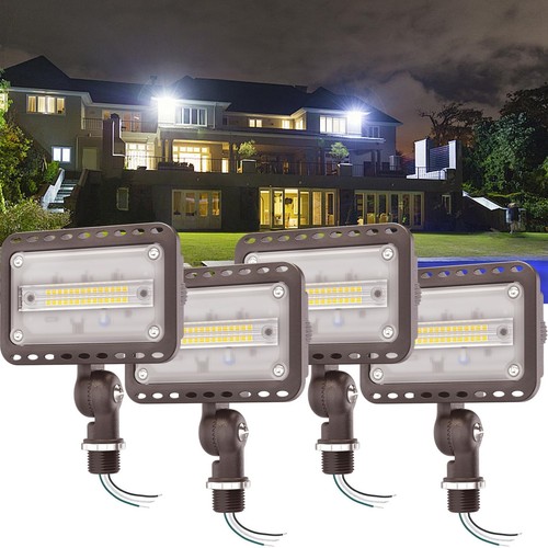 20W LED Flood Lights Outdoor, IP65 Waterproof Exterior Security Wall ...
