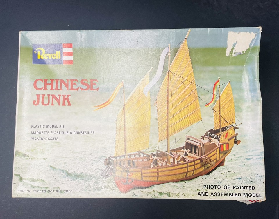 revell "CHINESE JUNK" OLD MERCHANT AND TRADING VESSEL MODEL KIT | eBay UK