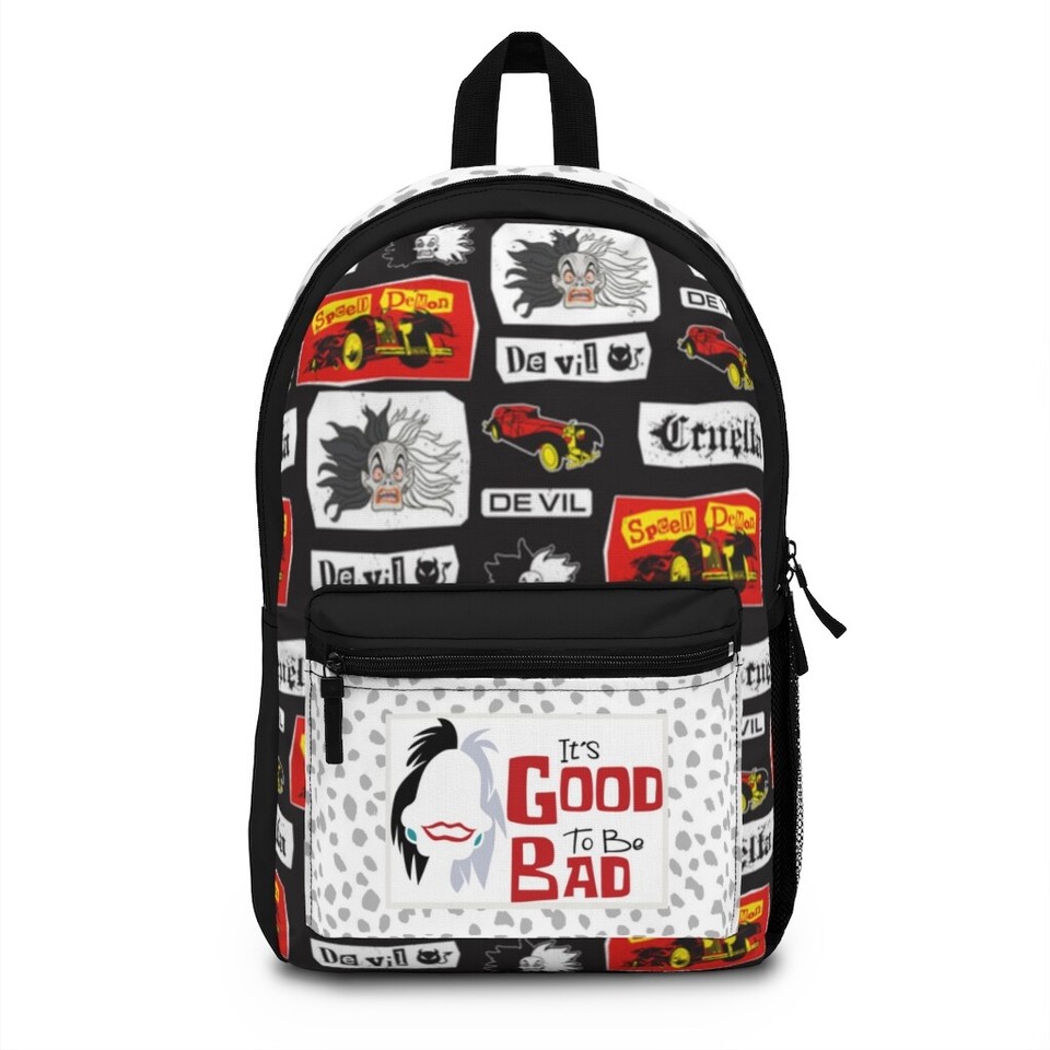 Disney Cruella De Vil Backpack, Disney Backpack, 101 Dalmatians Bag ...
