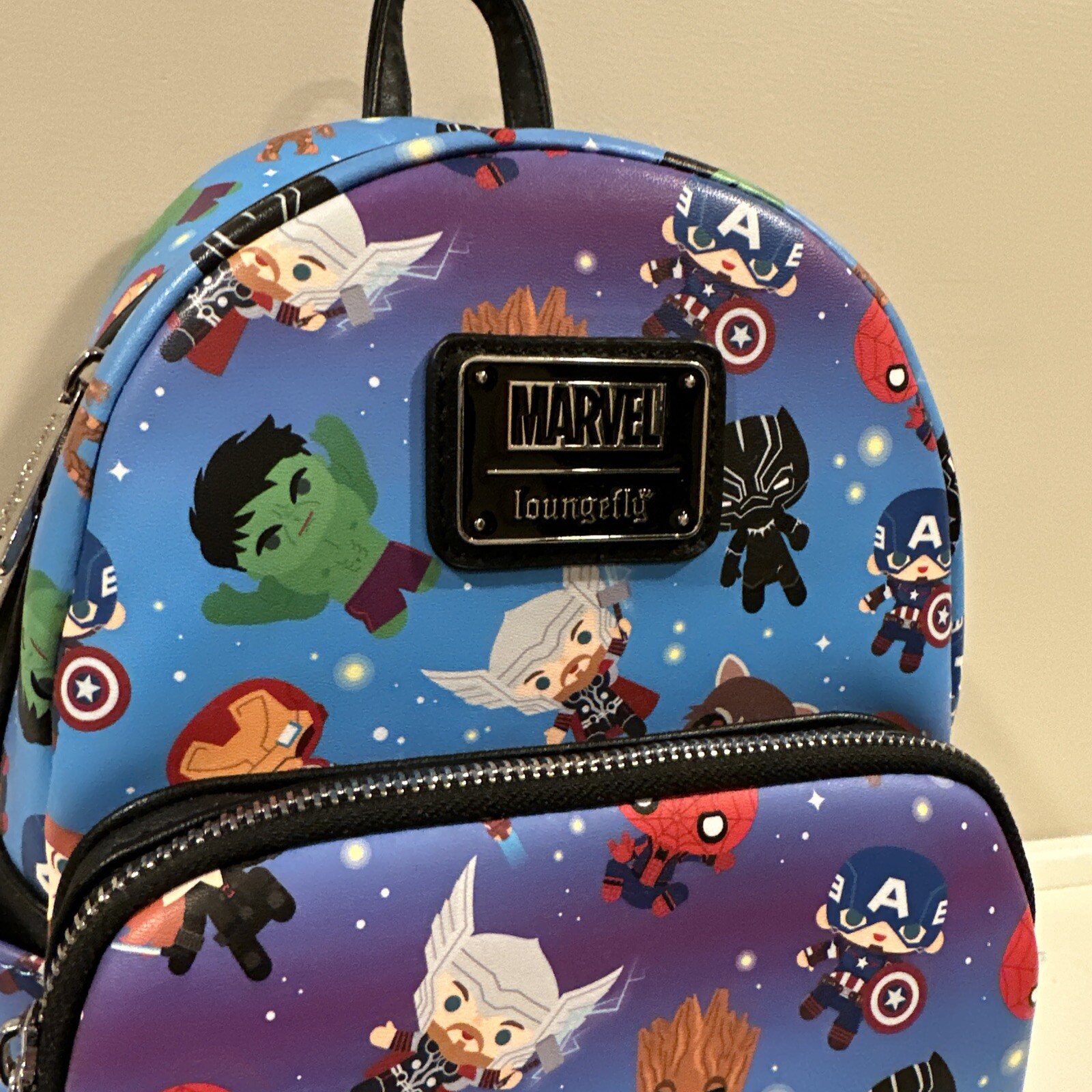 Loungefly Disney Marvel Avengers Chibi Mini Backpack - Gem