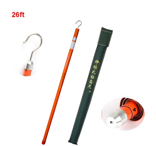 Non-Conductive Telescoping Measuring Rod for high-voltage Line Testing ...