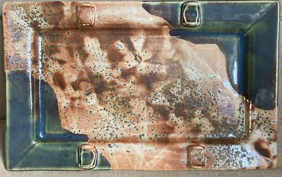 Vintage 96 California Studio Pottery Art Platter Plate Jay Trenchard ...