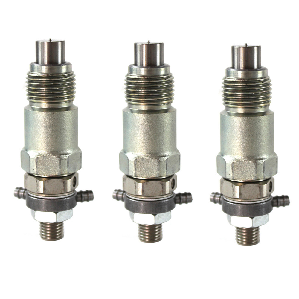 3x Fuel Injectors for Kubota D750 D850 D1302 V1702 V1902 Engine 15221 ...