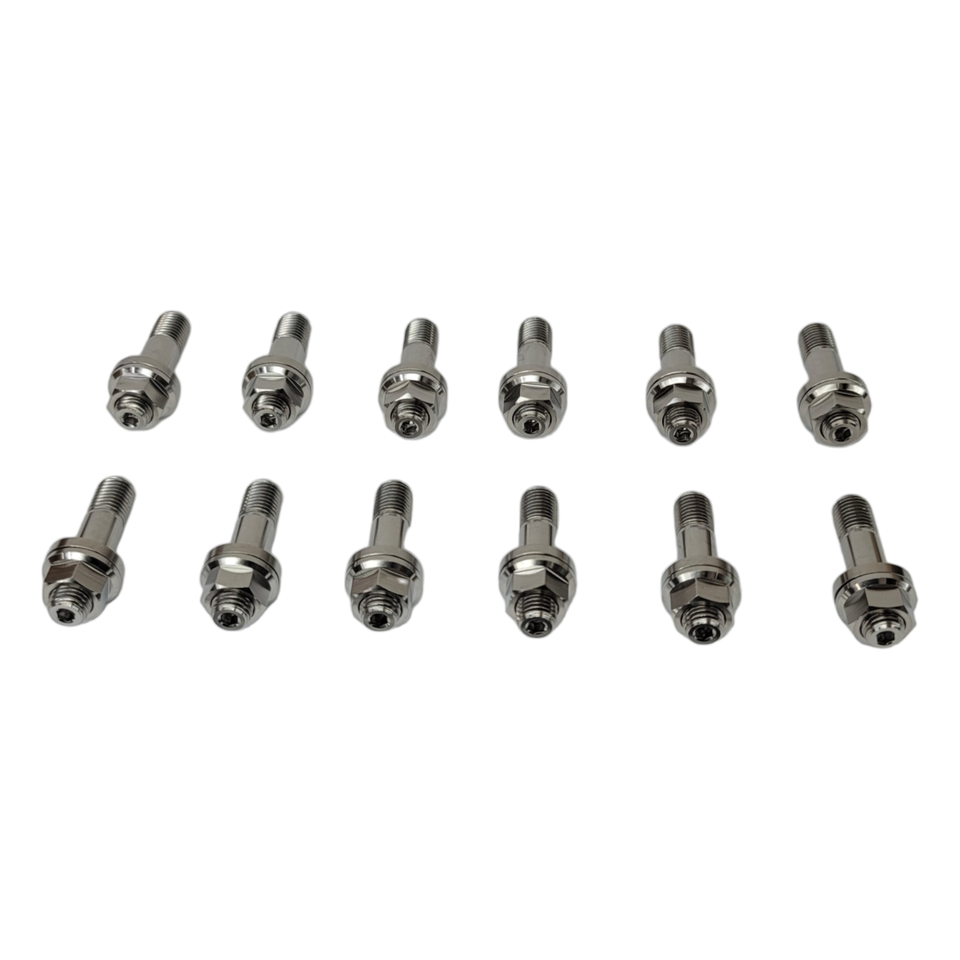 SBP Titanium Exhaust Manifold Header Stud Kit for Toyota 20R/22R/22RE ...