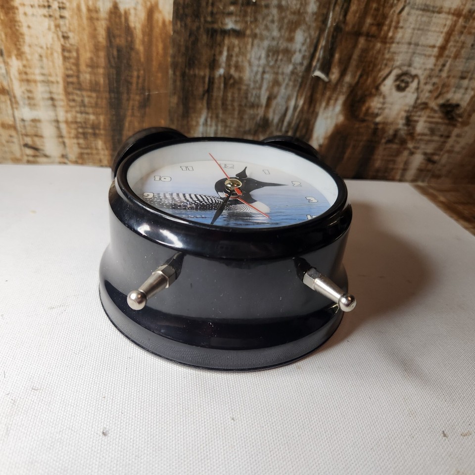 Call Of The Loon Alarm Clock Bird Duck Man Cave Desk Decor Cottage ...