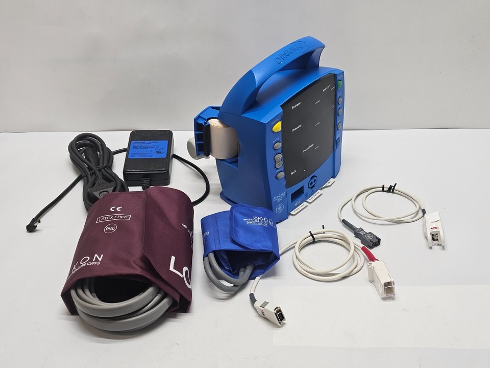 Patient Monitor GE Dinamap ProCare 300 Bedside SpO2,NIBP,Printer ...