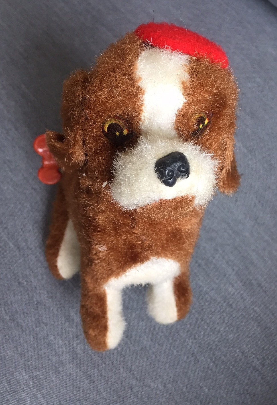 Vintage Mechanical Wind up Toy dog | eBay