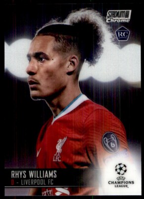 2020 Stadium Club Chrome UEFA Champions Rhys Williams #40 | eBay