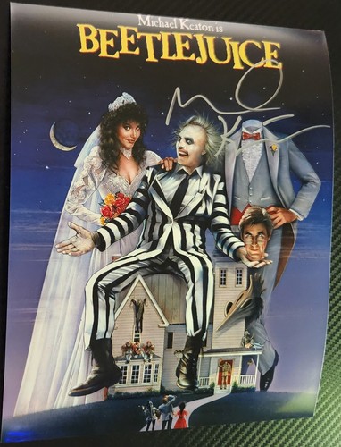 Michael Keaton BeetleJuice Signed 8x10 COA Autograph Photograph | eBay
