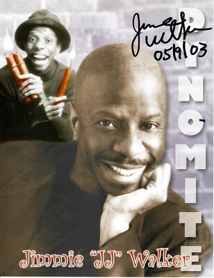 Jimmie "JJ' Walker Signed Good Times Dynamite Publicity 8.5x11 Photo #1 ...