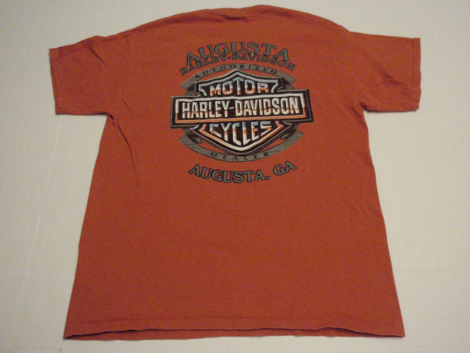 Augusta Georgia Harley Davidson Motor Cycles Shirt Me… - Gem