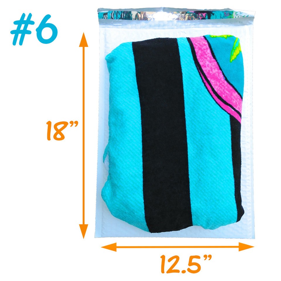 14x19, 12x18, 9x13, 8x12, White Poly Bubble Mailing Envelopes Padded #7 ...