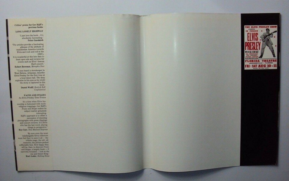 FLORIDA CLOSE UP - GER RIJFF- ELVIS PRESLEY PHOTO BOOK- SIGNED ...