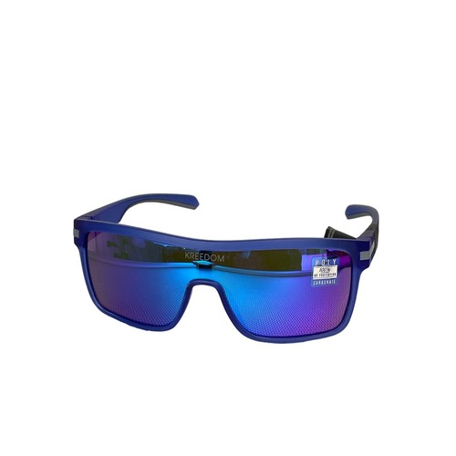 Kreedom Livin It Up Sunglasses Polycarbonate Blue Mirror Lenses ...