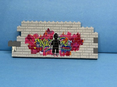 Custom printed Lego® Moc Life graffiti wall - "No Expectations" | eBay