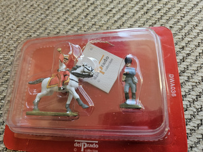 Del Prado Napoleonic Soldiers DWA036 Lead Painted Figures. Relive ...