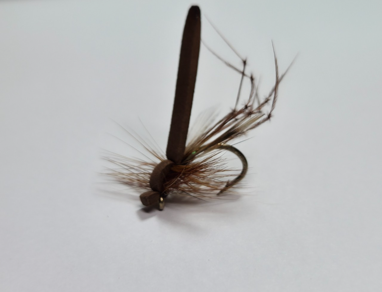 3 Brown Foam Daddy Longlegs Fly Fishing Dry Trout Flies | eBay UK