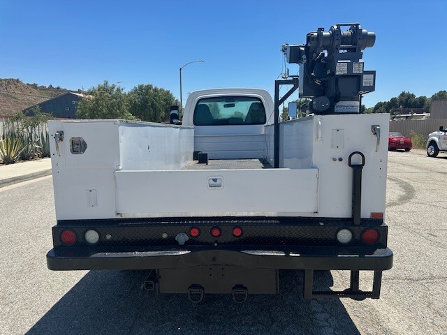 GMC C4500 AUTO AC GAS MOTOR, 3200 LBS CRANE TOOL BOXES EX CALIFORNIA ...