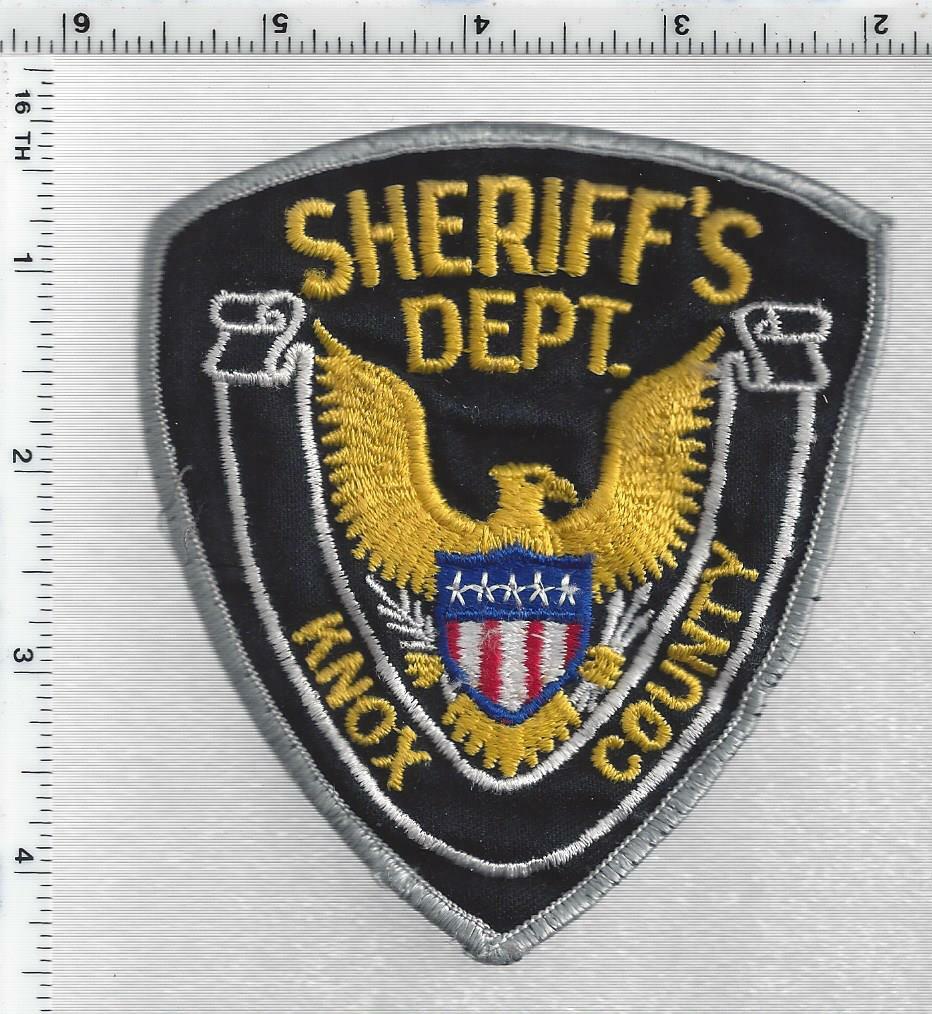 Knox County Sheriff (Tennessee) 2nd Issue Uniform Take-Off Shoulder ...