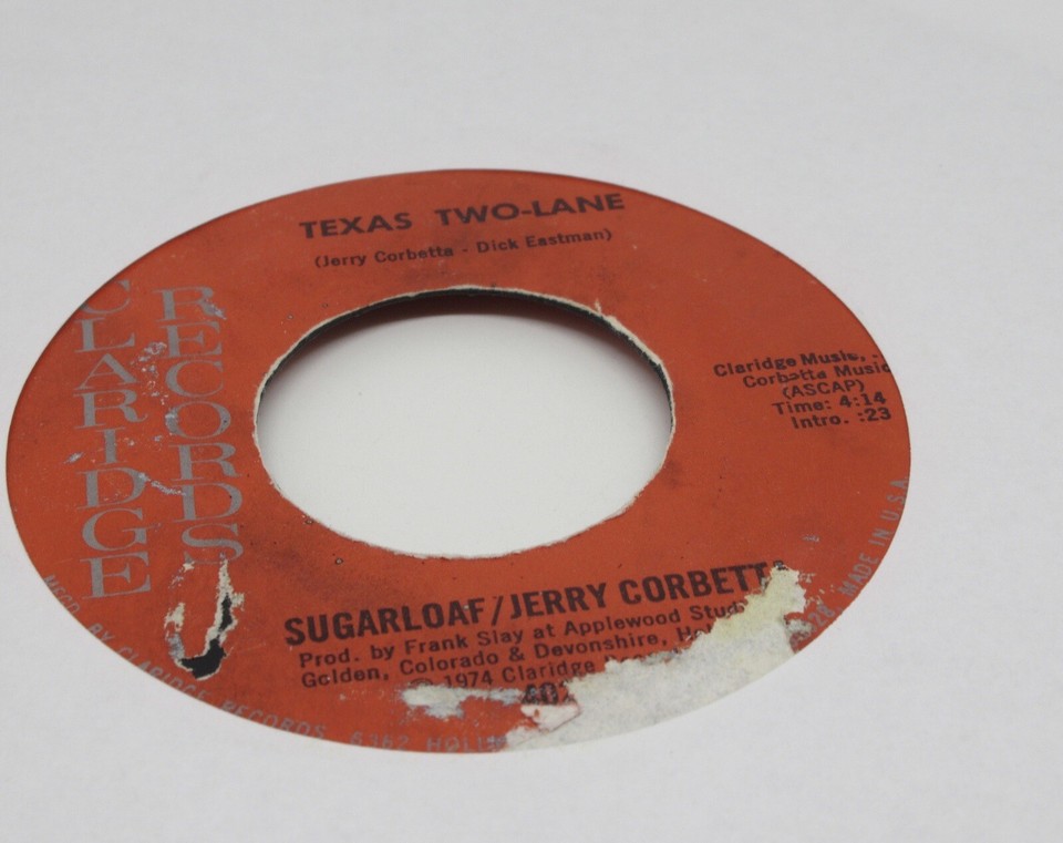 SugarLoaf / Jerry Corbetta Don't Call Us We'll Call You 45 RPM Record ...