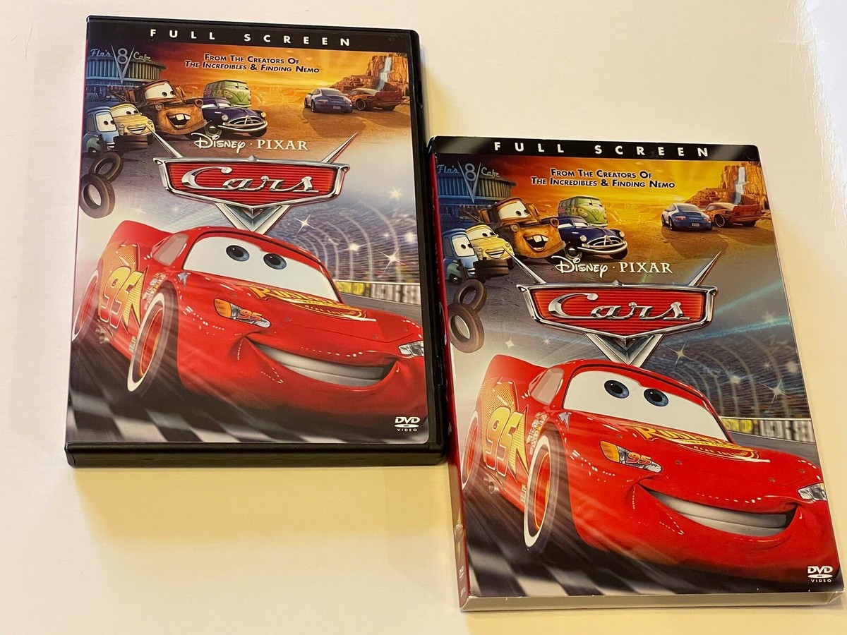 Disney Pixar Cars Dvd 2006 Full Frame Película Cars Original (Disney)