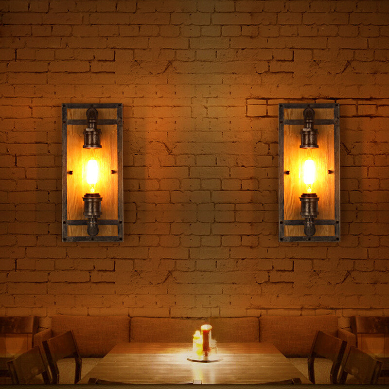 Rustic Wall Sconce Wall Lamp Light Fixture Wall Mount Light Lighting ...