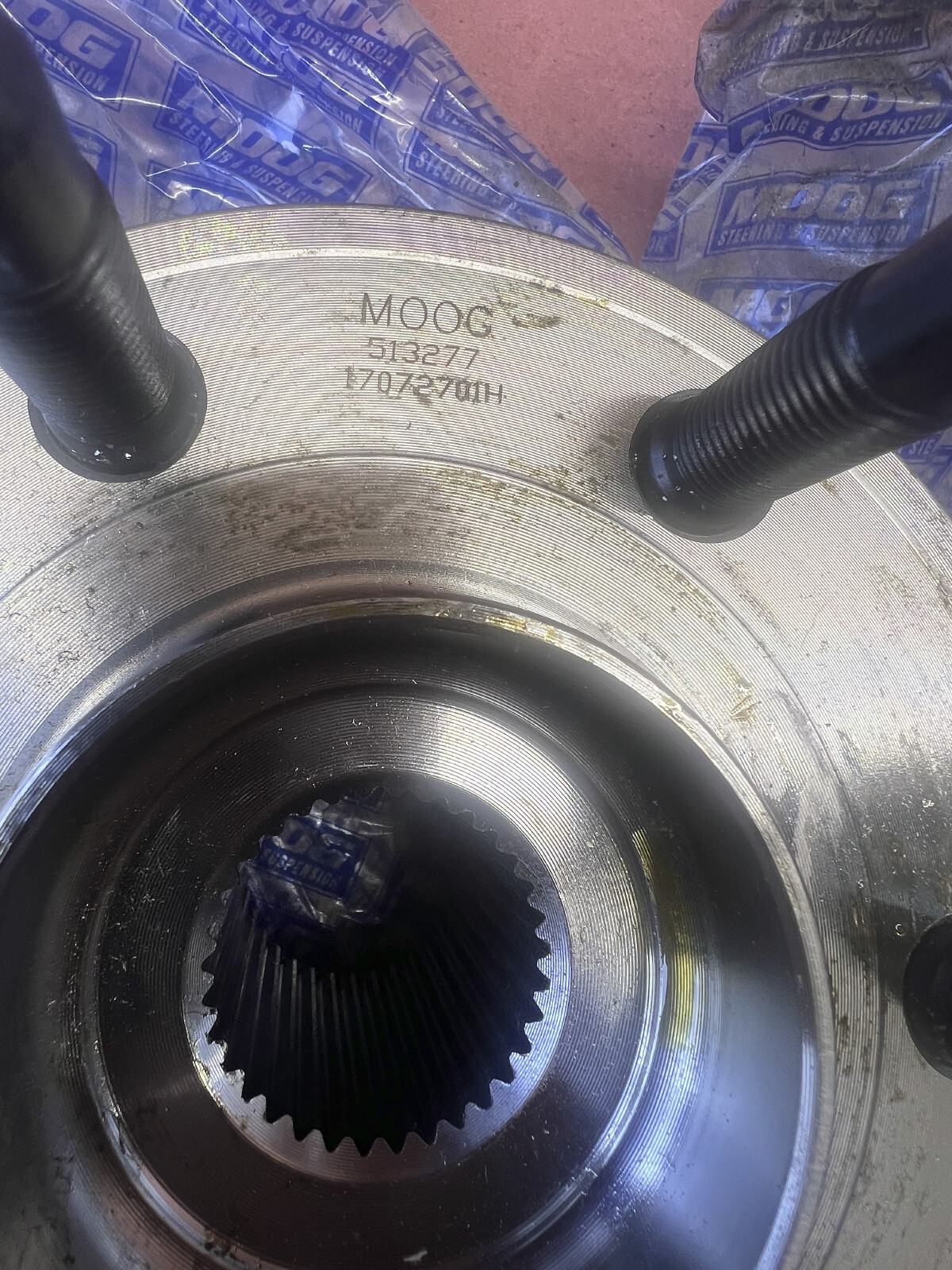 Pair of 2 MOOG 513277 Wheel Bearing Hub Assembly Front Rear fits Buick ...