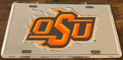 OSU Oklahoma State University Booster License Plate | eBay