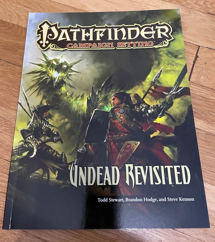 Pathfinder Campaign Setting Undead Revisited RPG D&D 3.5 D20 | eBay