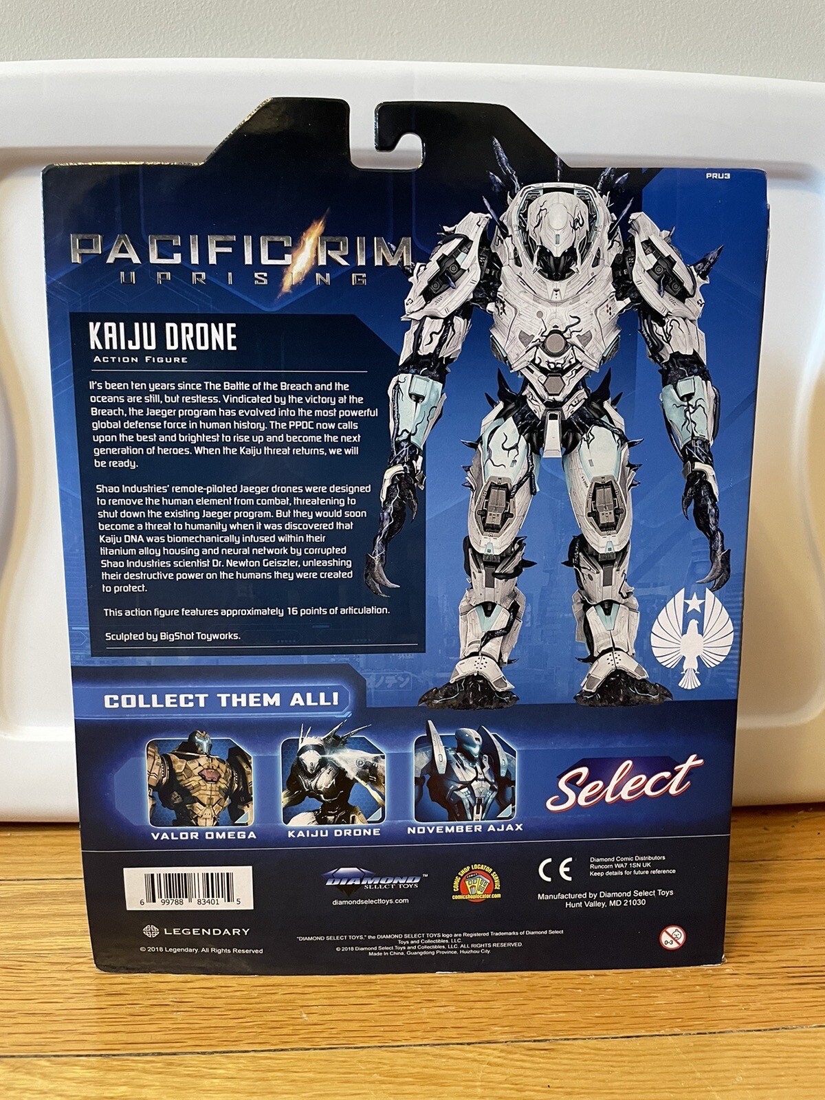 Diamond Select Pacific Rim Uprising Kaiju Drone (NISB) 7” First Ed ...