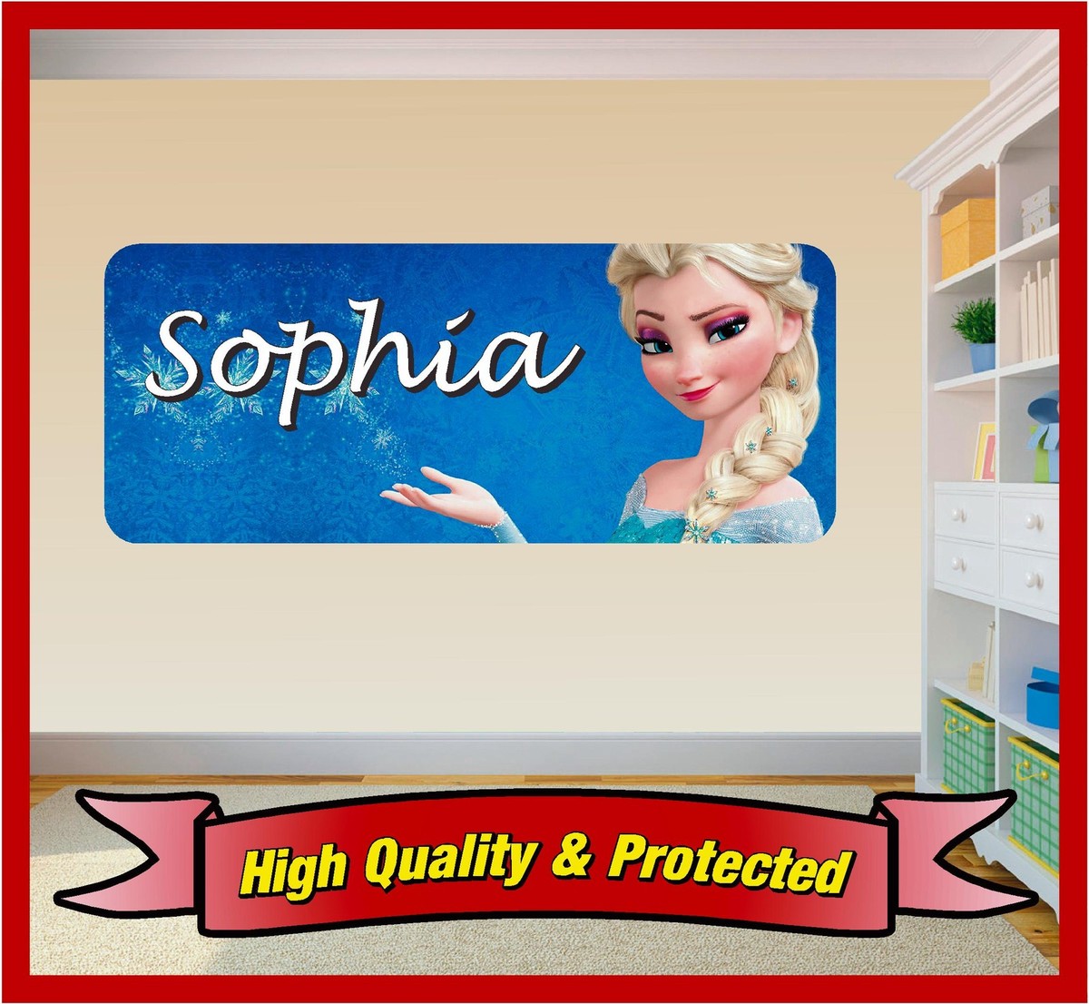 Elsa Wall Decal High Definition Pictures Large Elsa Wall Sticker