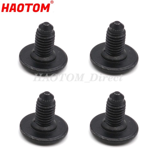 4X For VW Jetta Golf Door Lock Latch Actuator Screw Bolt M8X16 OEM WHT ...