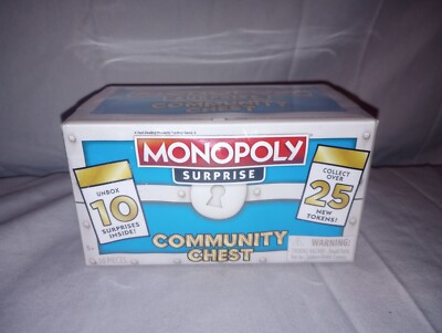 Hasbro Monopoly Blue Surprise Community Chest Walmart Exclusive | eBay