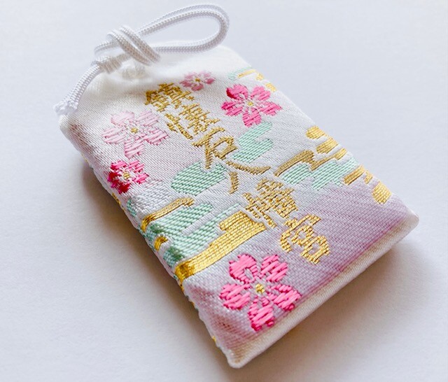 Japanese Shinto Shrine lucky Charm Omamori SAKURA Cherry Easy delivery ...